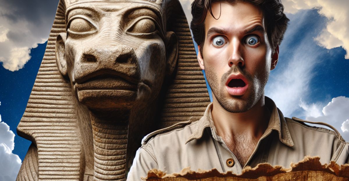 A team of archaeologists opened 2,500-year-old tombs in Egypt and were shocked to discover well ...