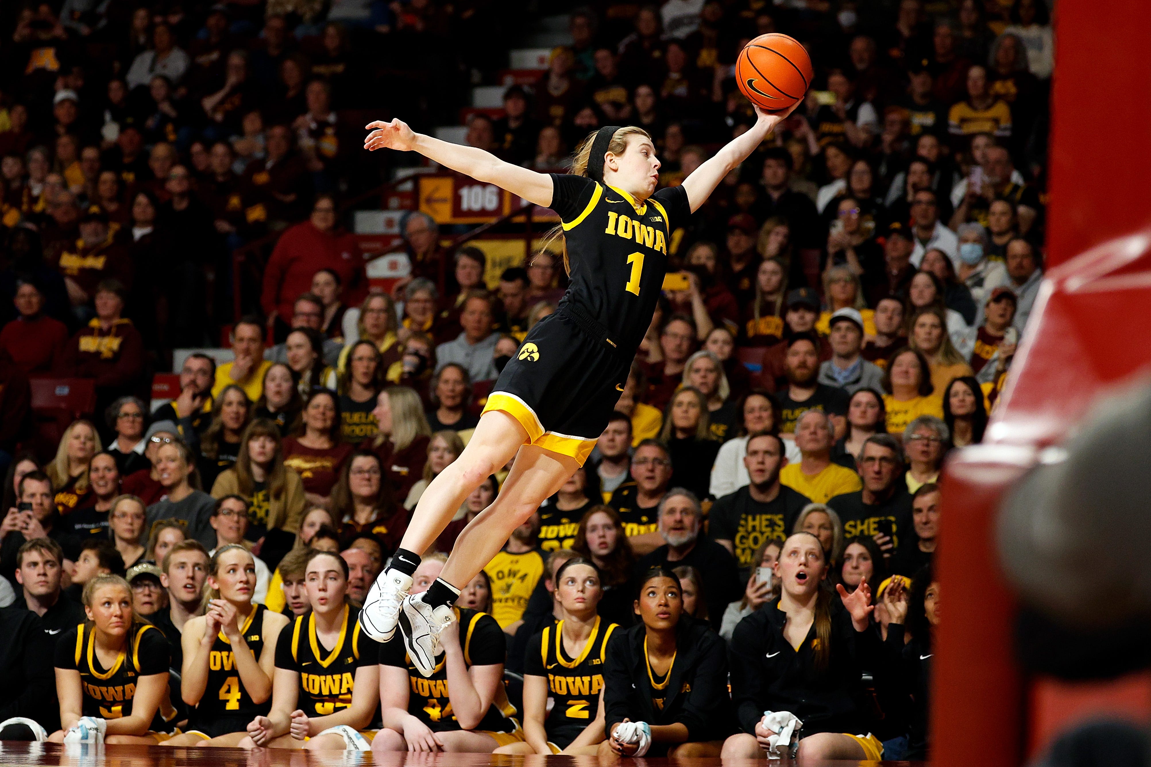Former Iowa women's basketball guard Molly Davis elevated to assistant ...