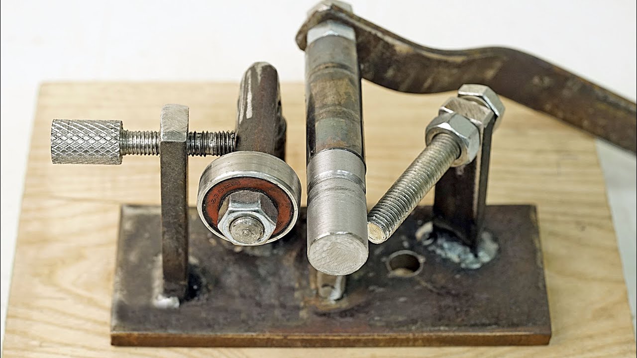 You've never seen this tool on YouTube // DIY coil spring at home