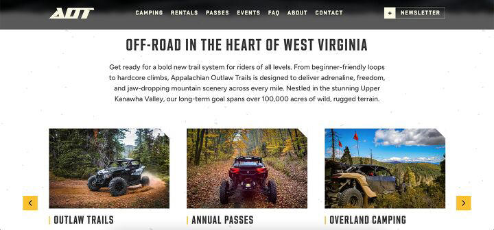 Appalachian Outlaw Trails In West Virginia To Open In Spring Of 2026