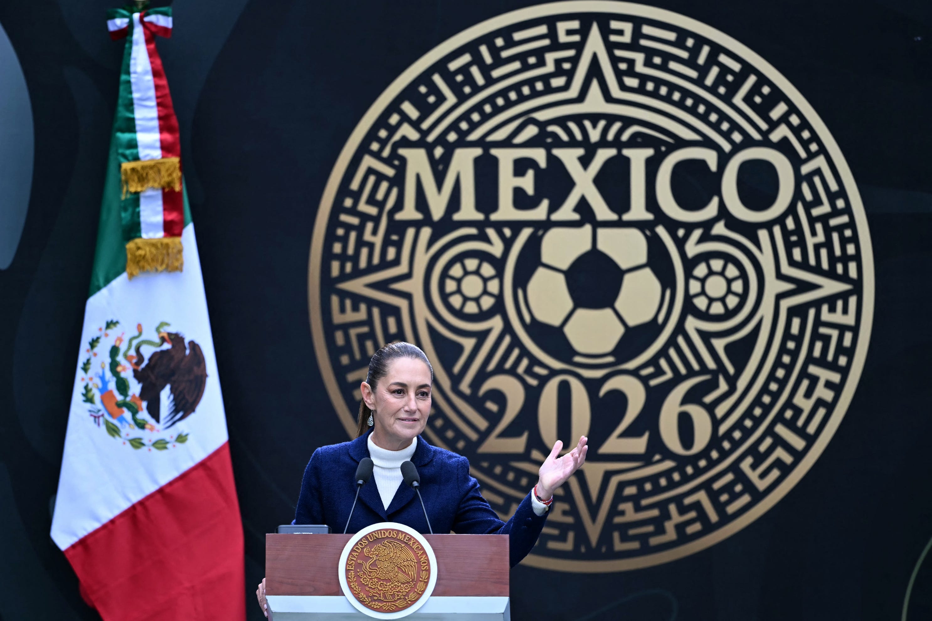 Mexico president to gift 2026 World Cup opening match ticket to a young fan