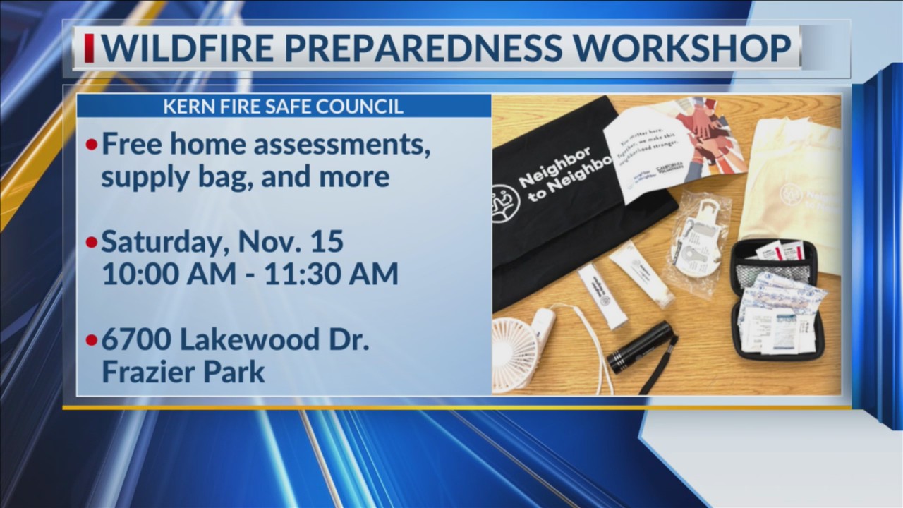 Wildfire Preparedness Workshop set for Saturday in Frazier Park