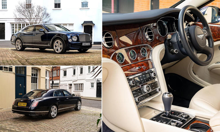 Bentley used to chauffeur King Charles is set to sell at auction for £ ...
