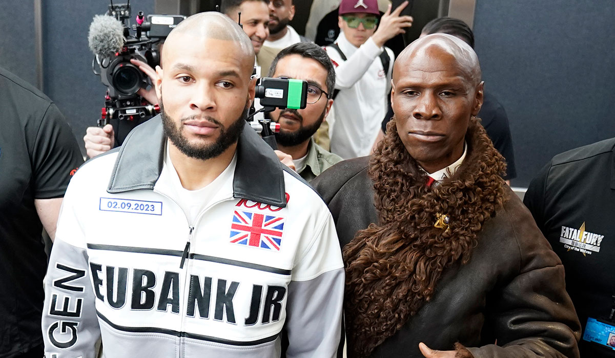 Chris Eubank Jr announces he’s set to be a father days before major fight
