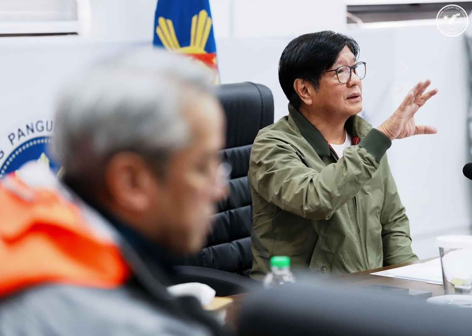 Marcos lauds LGUs’ quick preemptive response to Typhoon Uwan