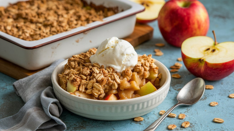 Don't Skip This Prep Step Before Baking Your Apple Crisp