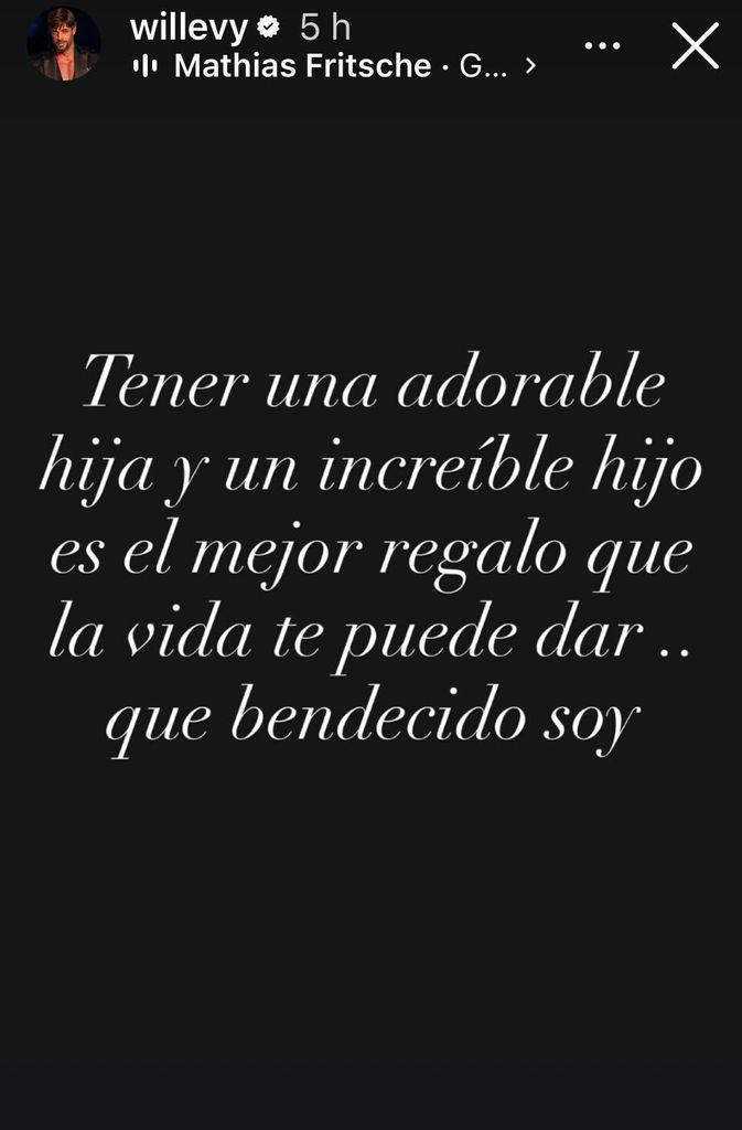 William Levy grita su amor infinito por sus hijos: 'Qué bendecido soy'