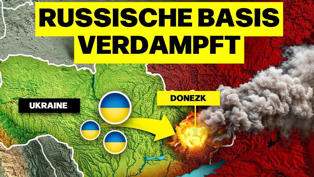 Ukraine schlägt zu: Russische Frontlinie explodiert in riesigem Feuerball