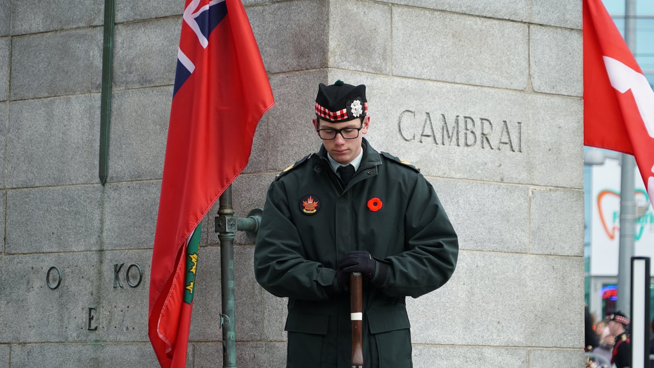 Kitchener marks Remembrance Day