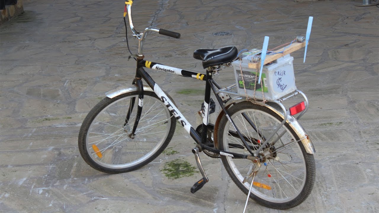 How to Make a Air Bike at home Using DC Motor