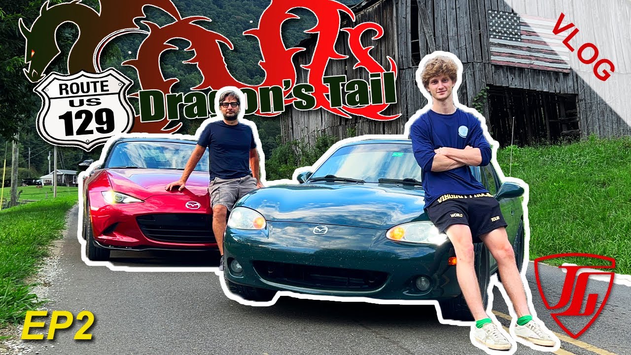 Luca maneja por primera vez en el Tail of the Dragon