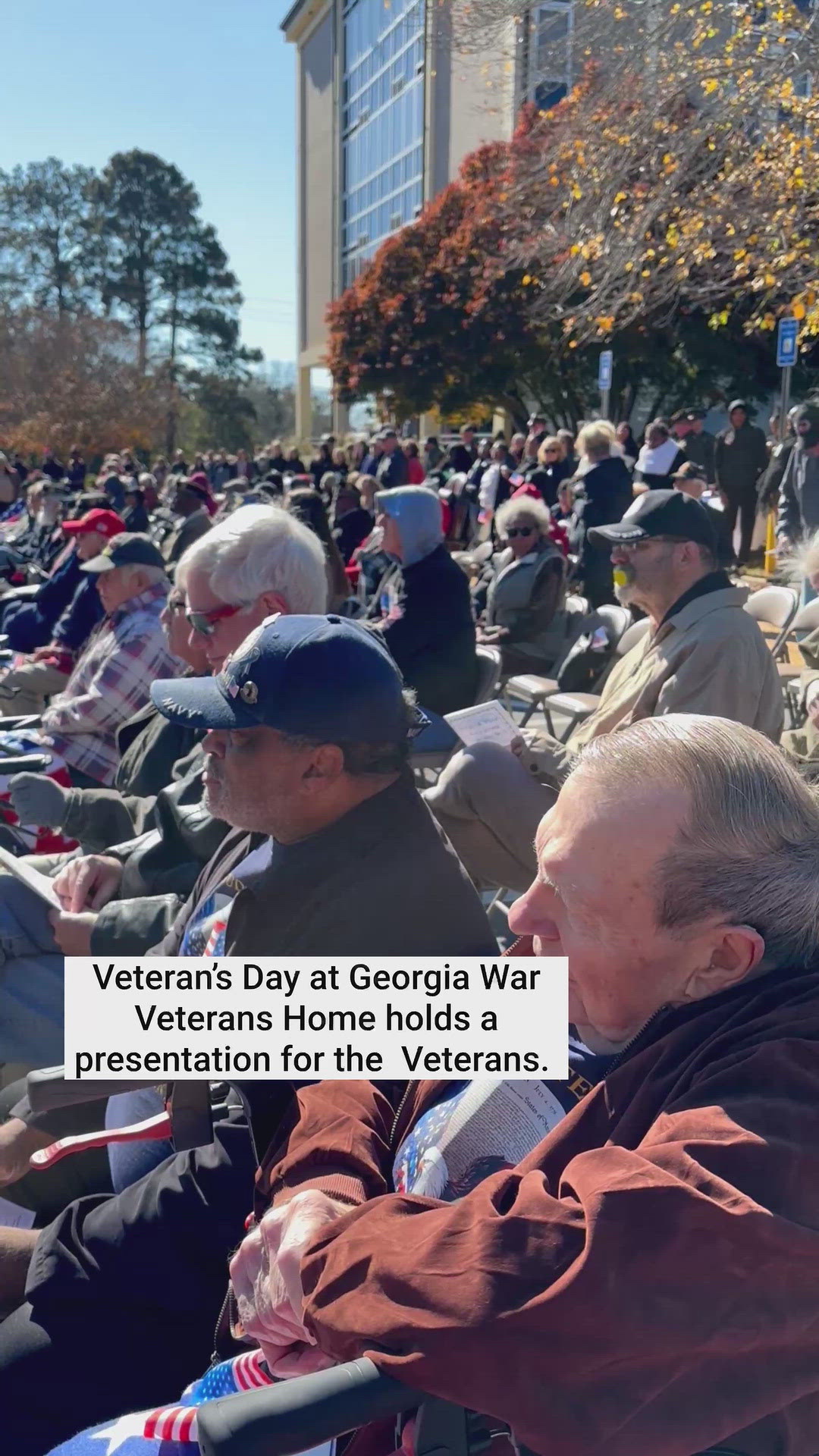 Veteran’s Day at Georgia War Veterans Home holds a presentation for the ...