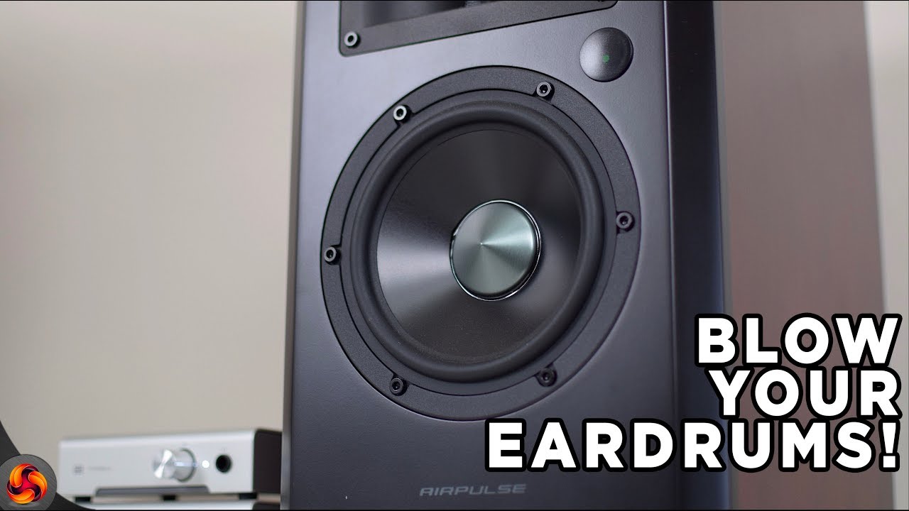 AirPulse A200 2.0 speakers review - blow your eardrums!