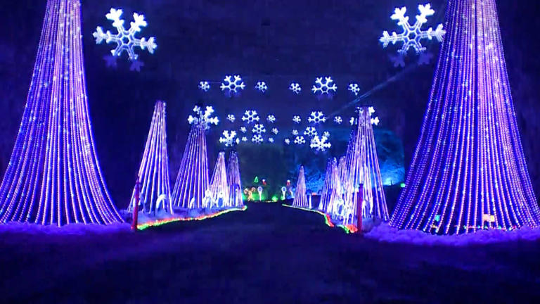 Louisville's Christmas cave returns this week with 7 million lights ...