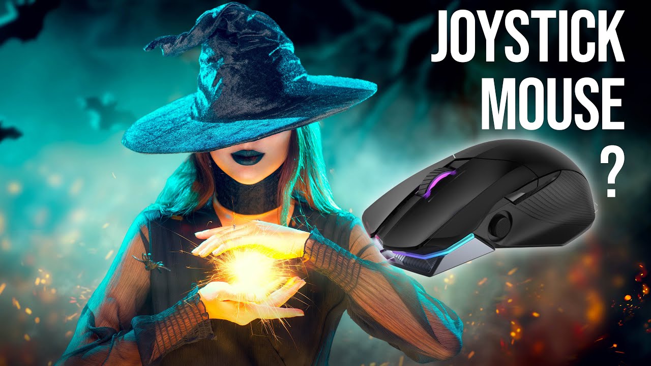 ASUS ROG Chakram mouse - with joystick - Briony unboxes!