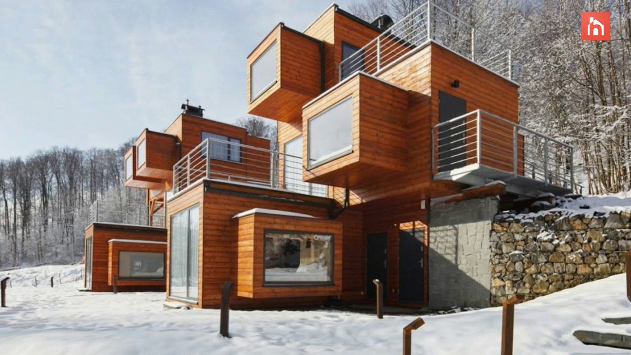 Charming Apartments Complex Surrounded by Forests And Wilderness