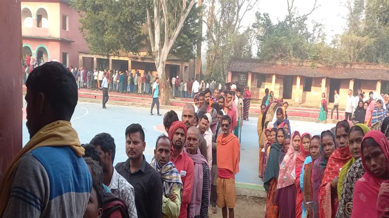 Bihar polls see highest voter turnout since 1951 at 66.91 per cent