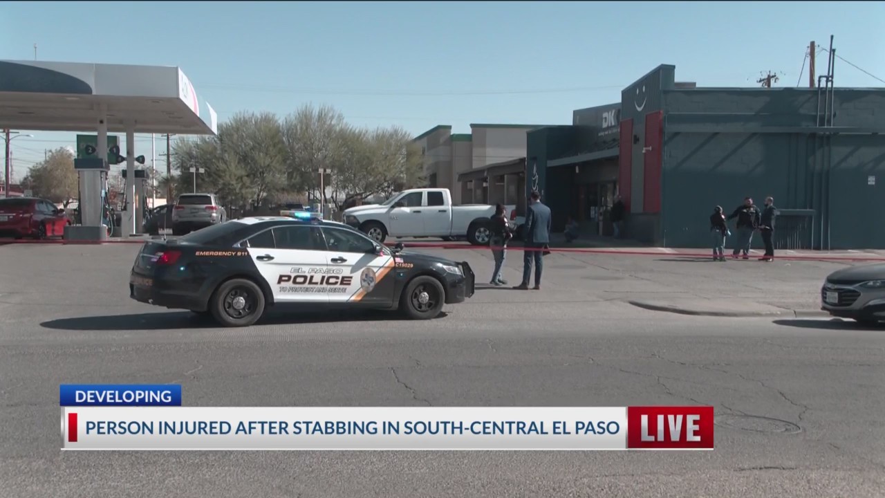 Person injured after stabbing in south-central El Paso
