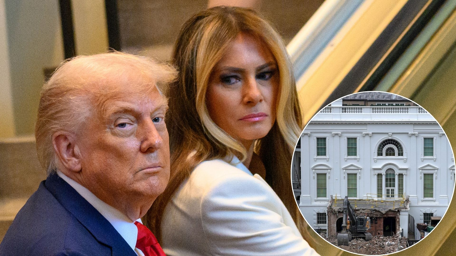 Melania Trump ” no estaba encantada ” con la idea de Trump de demoler ...
