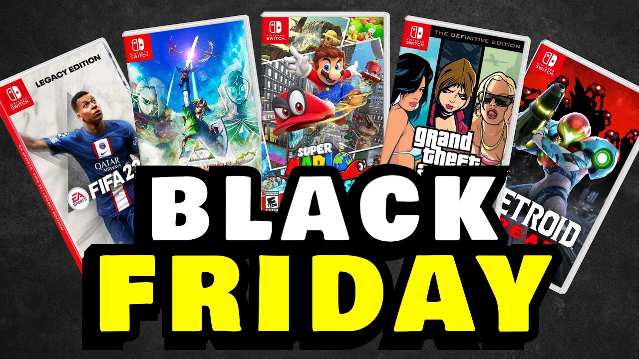 Épica oferta en juegos de Nintendo Switch 😱 el Black Friday en eShop