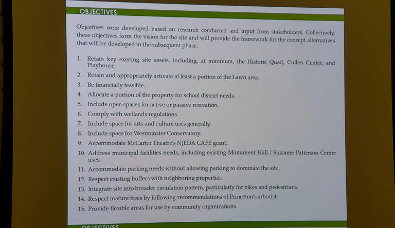 Vision For Westminster College Campus In Princeton Discussed