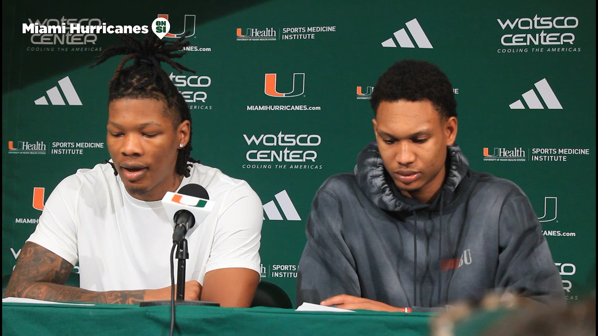 Miami's Shelton Henderson and Malik Reneau on 40-Point Victory and ...