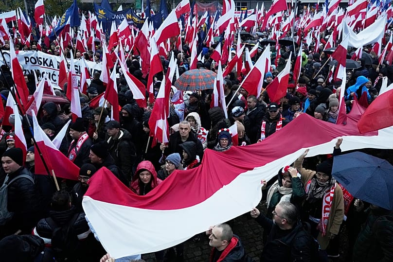 Narodowe Święto Niepodległości: w całym kraju tysiące Polaków świętowało