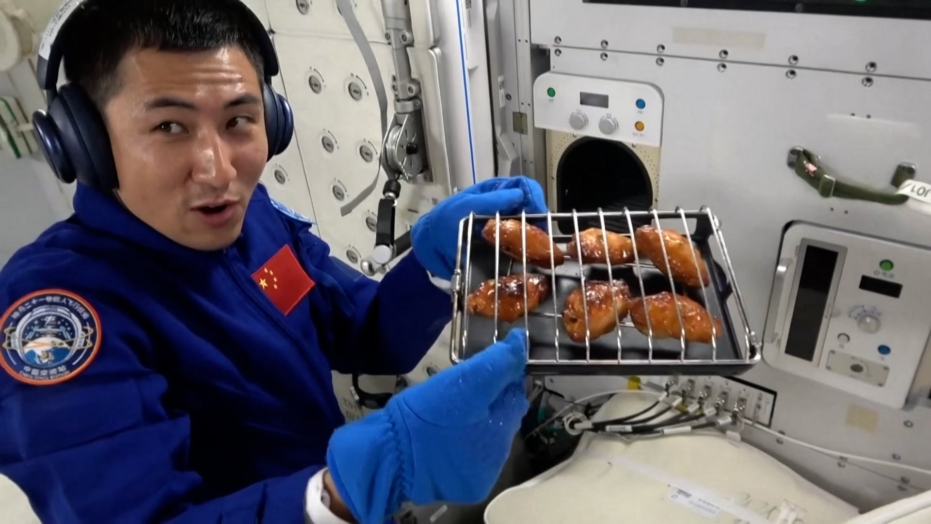How Did Astronauts Cook Chicken And Steaks In Space?