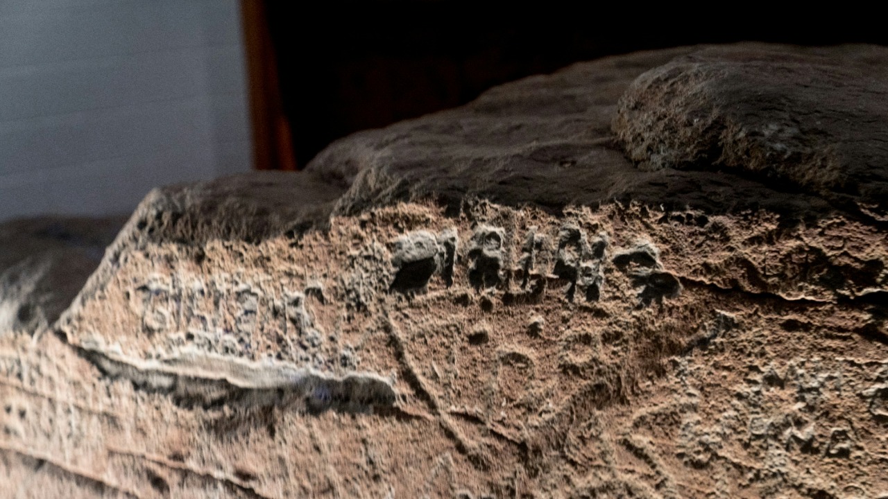 9,000-year rock sketches claim humans knew of dinosaurs