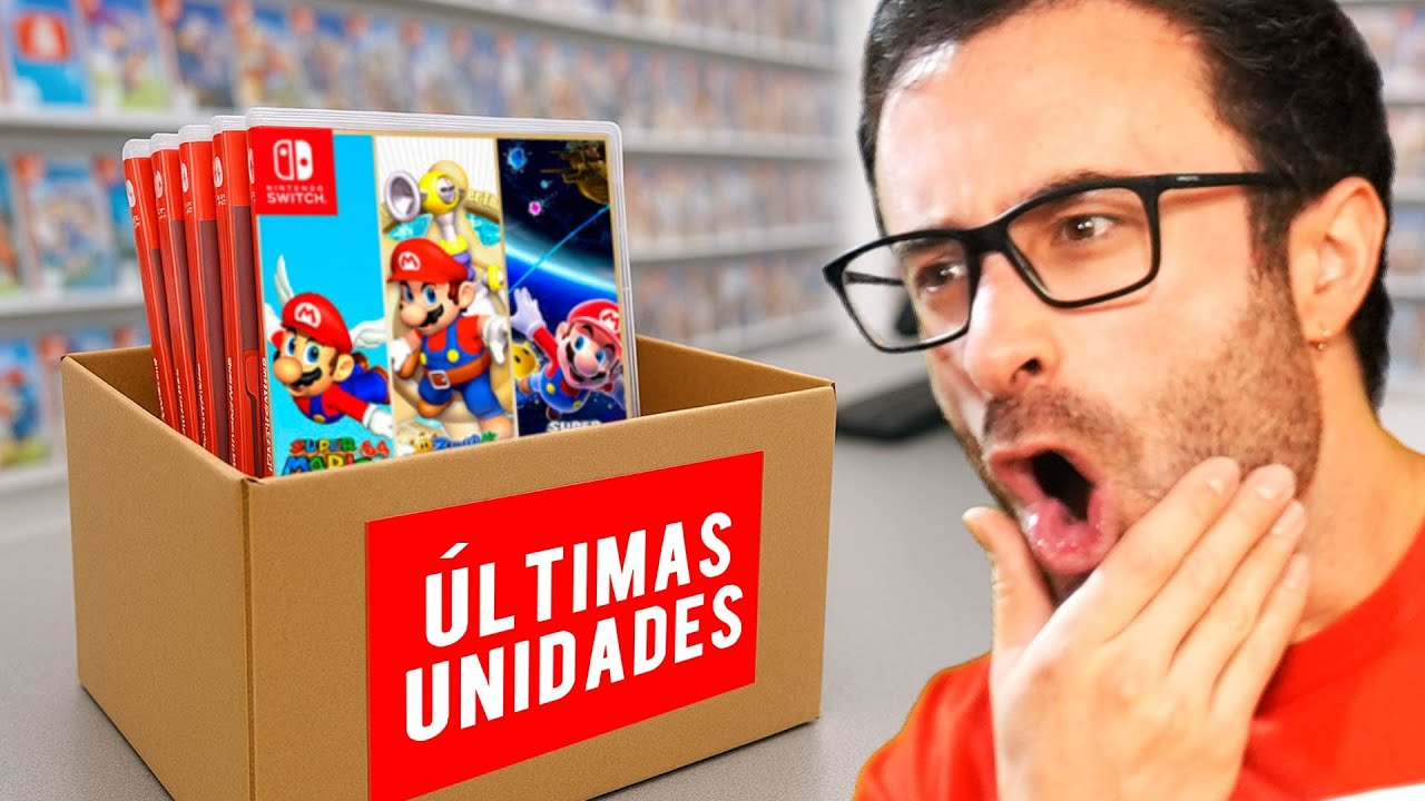 Fui a comprar los últimos juegos antes de Nintendo Switch 2