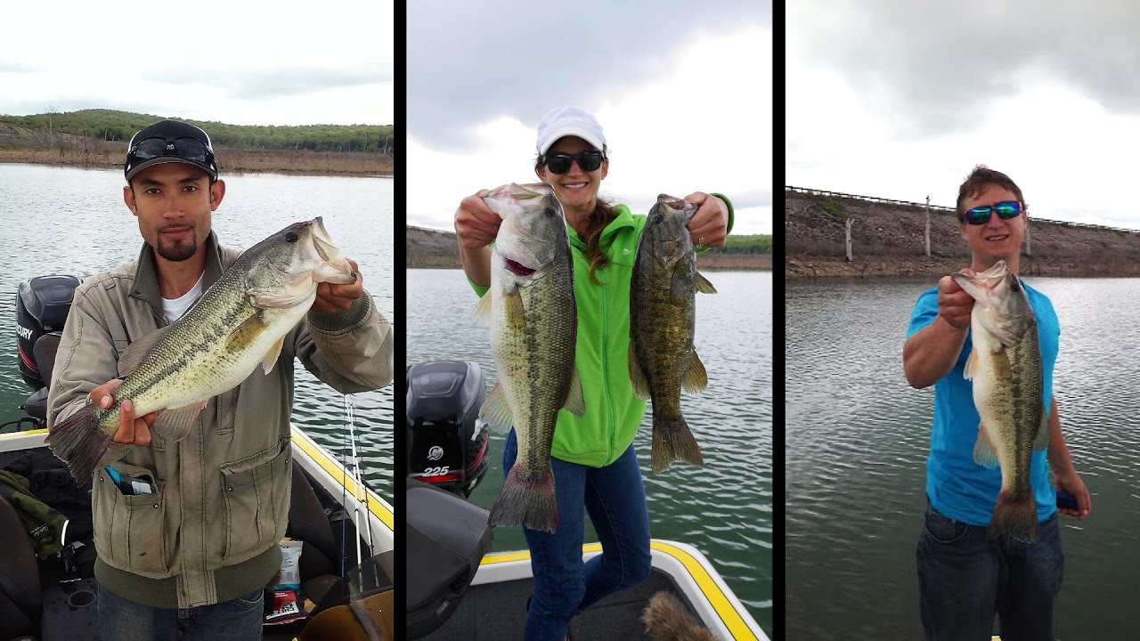 I caught so many bass in Arkansas! 🎣