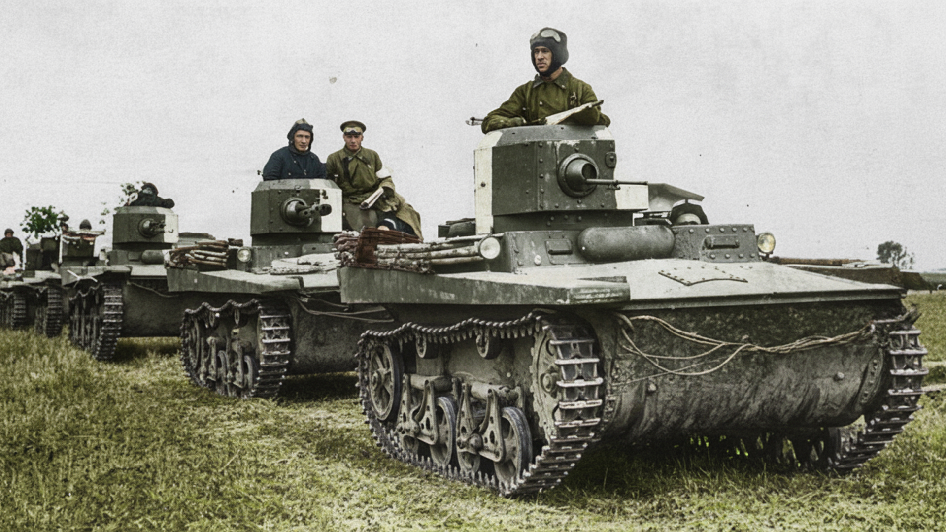 1,500 Built, 1 Dropped from a Bomber: The World’s First Amphibious Tank