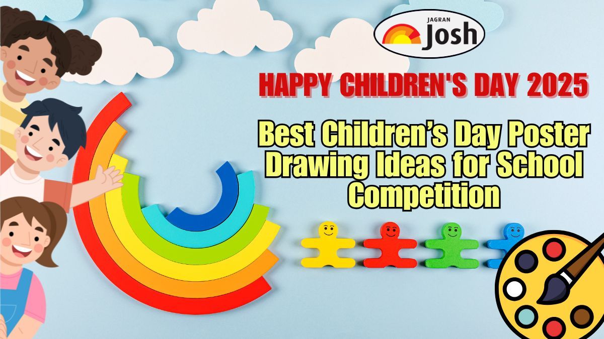 20+ Best Children’s Day Poster Drawing Images Ideas for School Competition