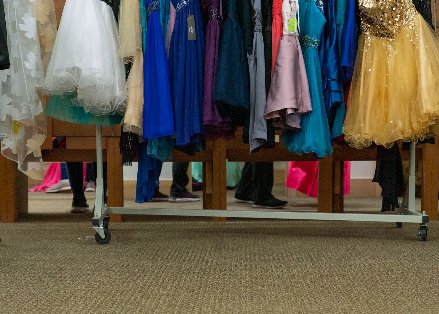 This dress sale helps Rochester students afford prom attire
