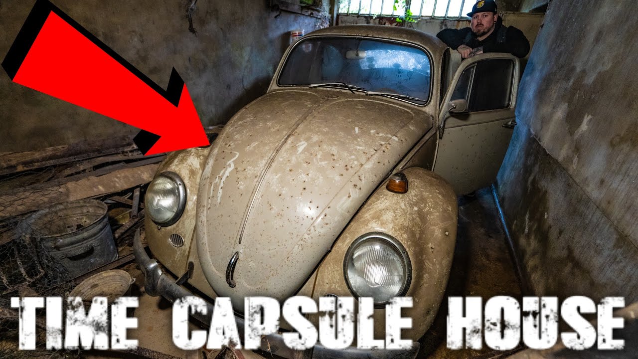Abandoned time capsule house has treasures inside (untouched for 37 years)