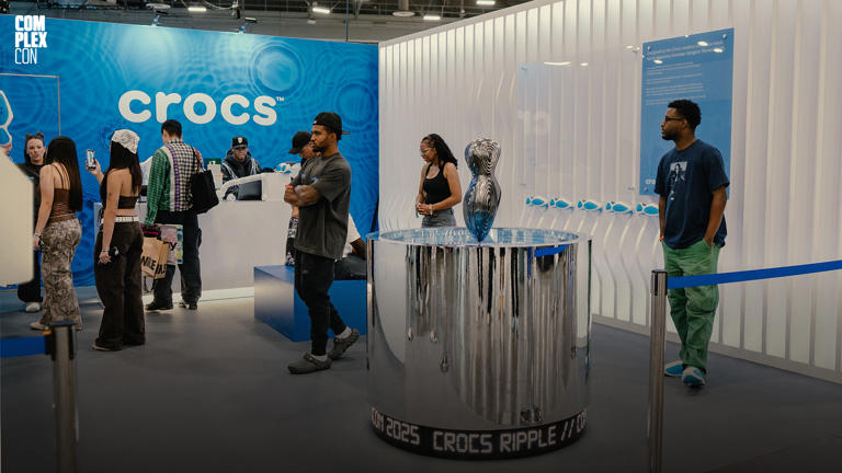 Crocs Brought Steven Smith to ComplexCon to Drop Its Ripple Model