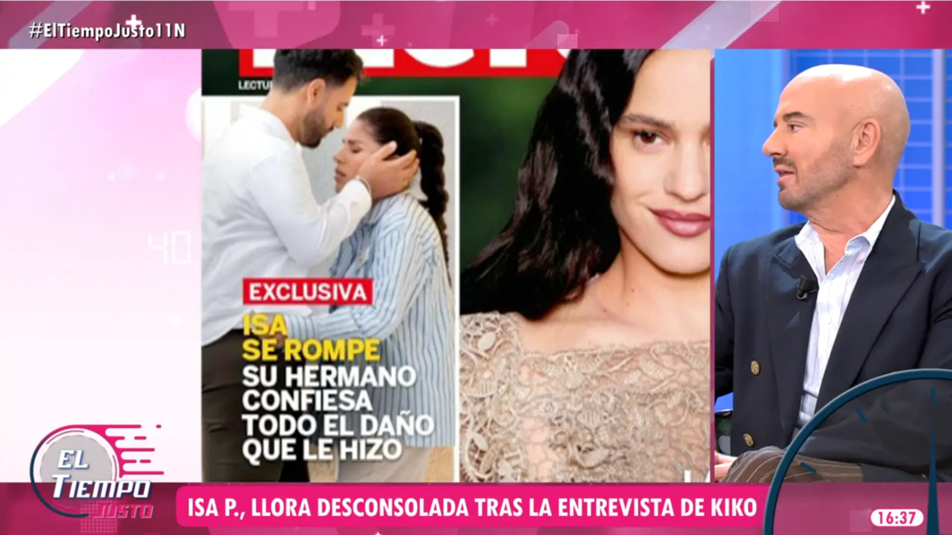 Pillan a Isa Pantoja rota tras emitirse la entrevista de Kiko Rivera ...