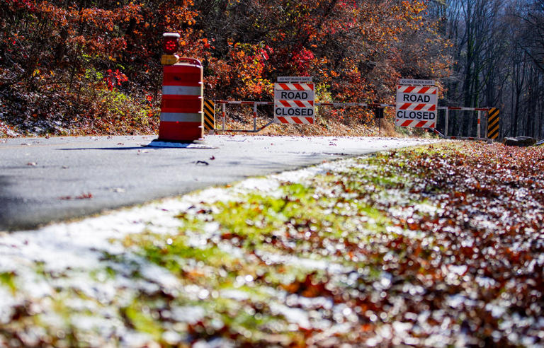 Icy, winter weather brings road closures Jan. 15. Here's what's closed