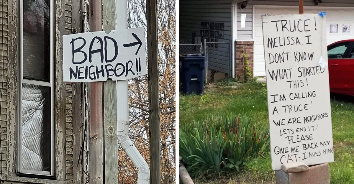 20 Neighborhood Messages That Could Double as Soap Operas