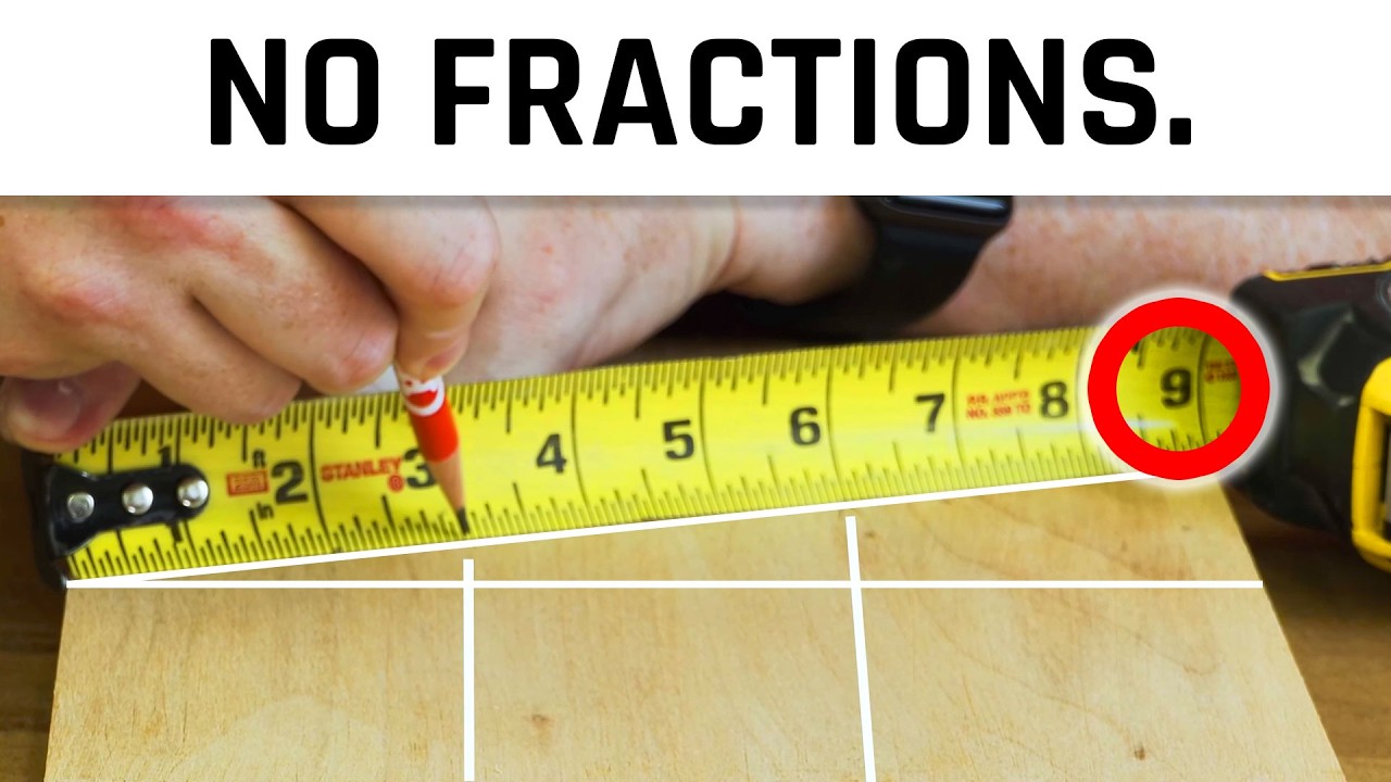 I discovered a measuring tape hack you need to try! 🛠️