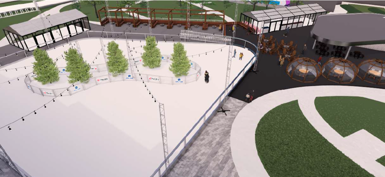 New ice rink, Winterhaus, Fountain of Lights: Cincinnati expands ...