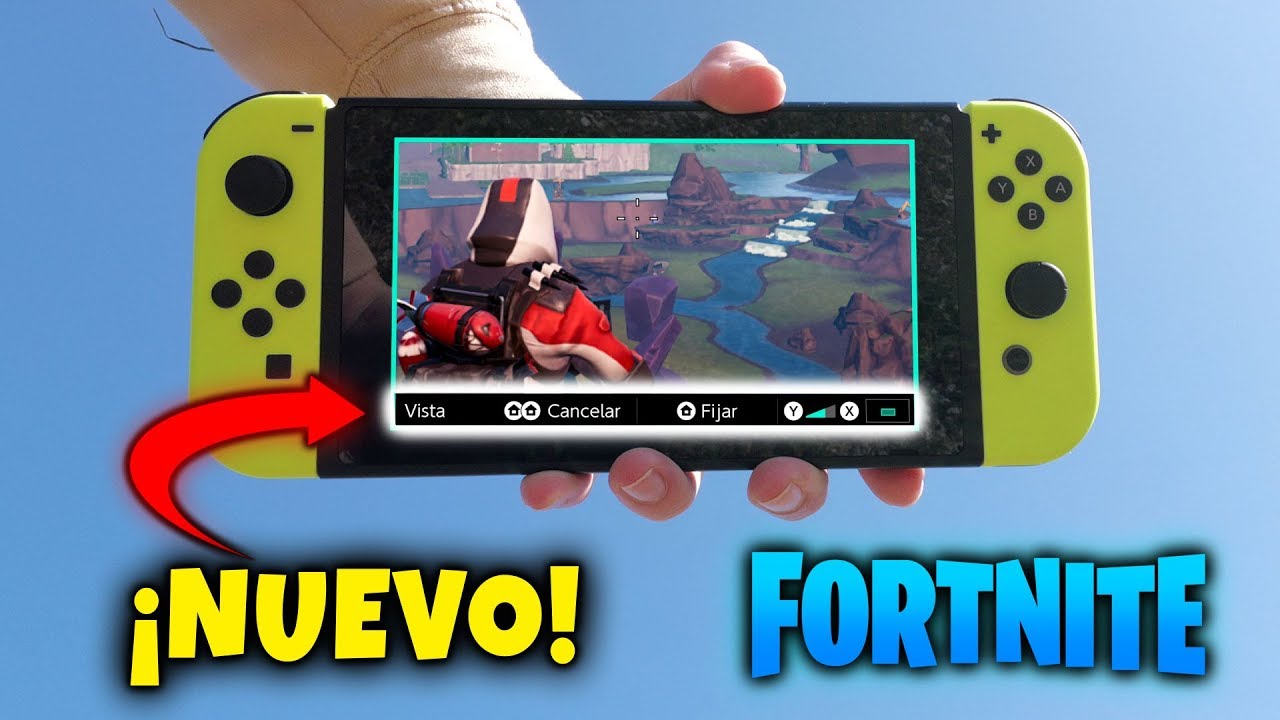 Nueva función para FORTNITE solo si juegas en Nintendo SWITCH 👀 ZOOM