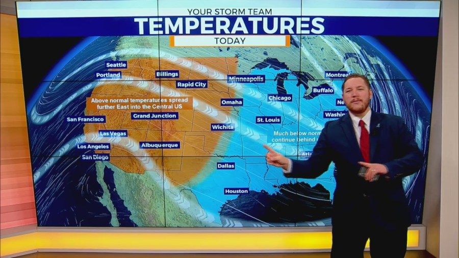 Above average week may see rain at the end of it