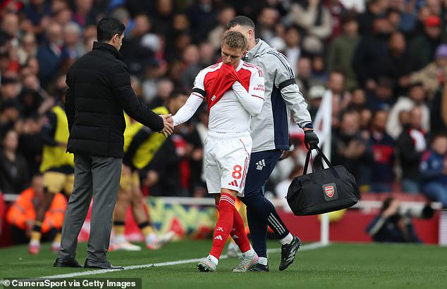 Norway boss issues concerning injury update on Arsenal captain Martin Odegaard's fitness