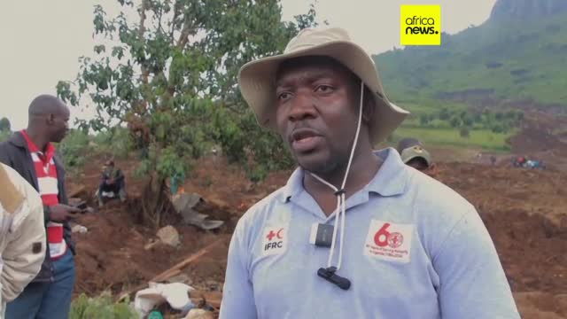 Heavy rains hamper mudslide rescue efforts in eastern Uganda