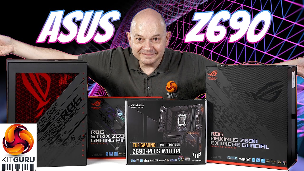 Leo hands on with amazing ASUS Z690 press kit