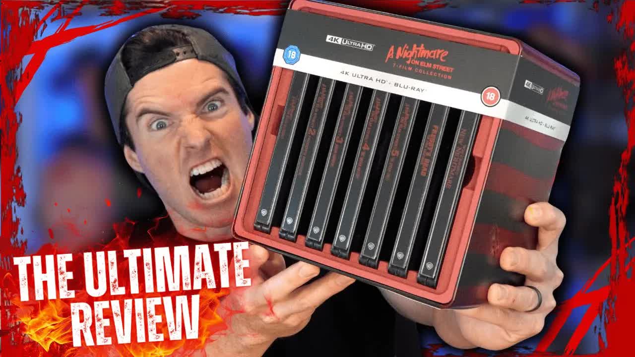 Nightmare On Elm Street 7 Disc 4K Steelbook Collection | The Ultimate ...