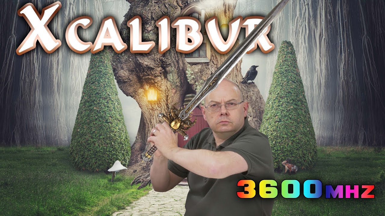 Team Group Xcalibur RGB 16GB DDR4-3600MHz - Yes, more RGB memory!