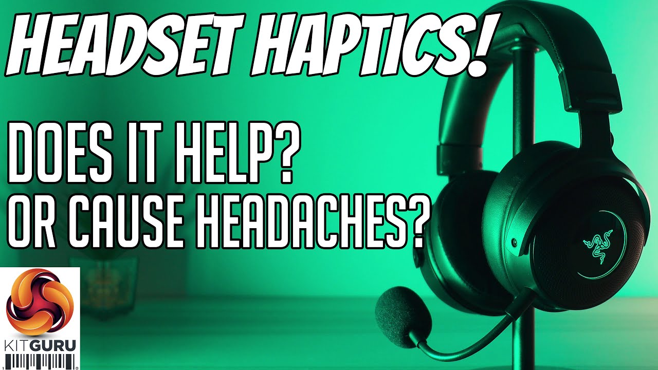 Razer Kraken V3 Pro - Haptic feedback for your head!