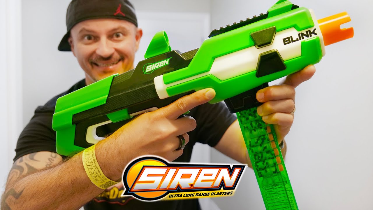 Nerf Troublemaker - SIREN BLINK Blaster!